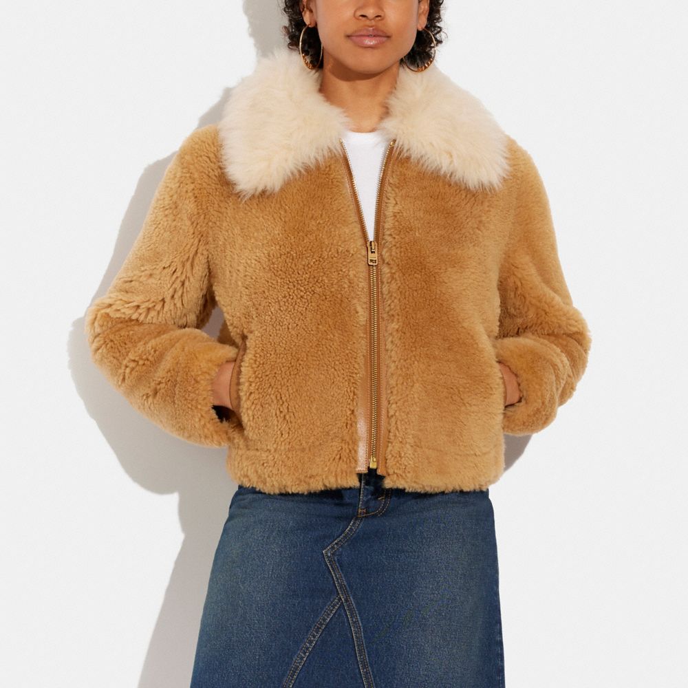COACH® | Shearling Blouson