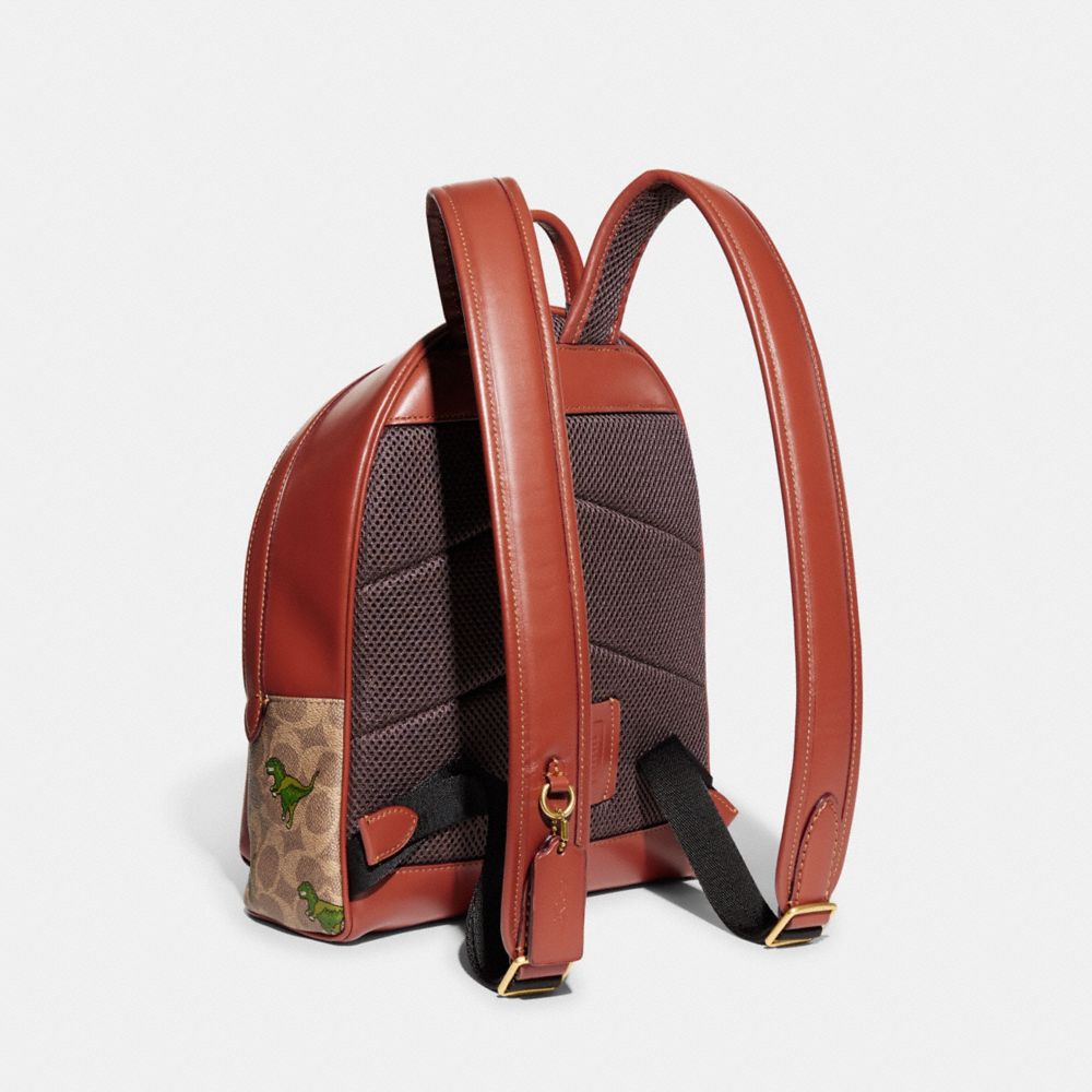 COACH® | Charter Backpack 24 In Signature Canvas With Rexy Print