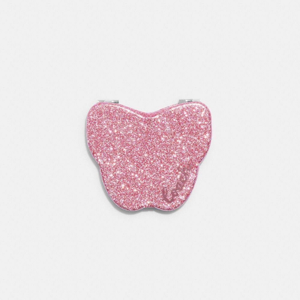 COACH® | Glitter Butterfly Compact Mirror