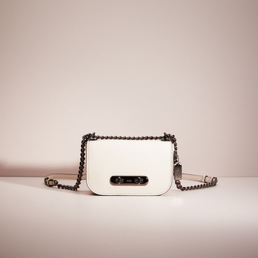 Coach Restored Swagger Shoulder Bag 20 In Gunmetal/chalk | ModeSens