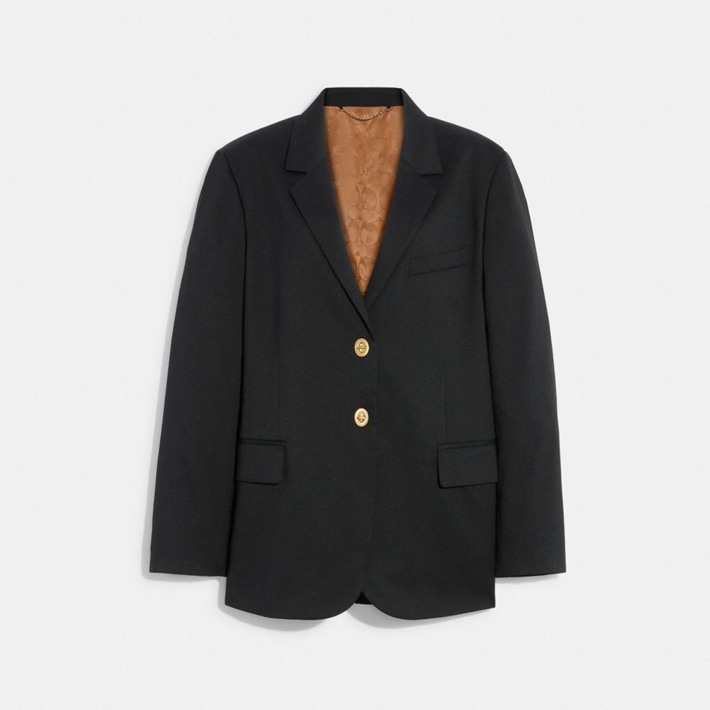 Relaxed Blazer With Signature Lining | COACH®