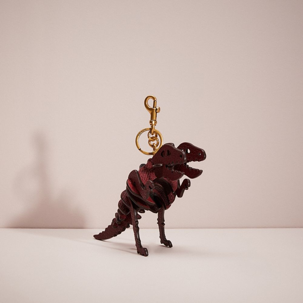 Coach Remade Medium Colorblock Rexy Bag Charm In Red Multi | ModeSens