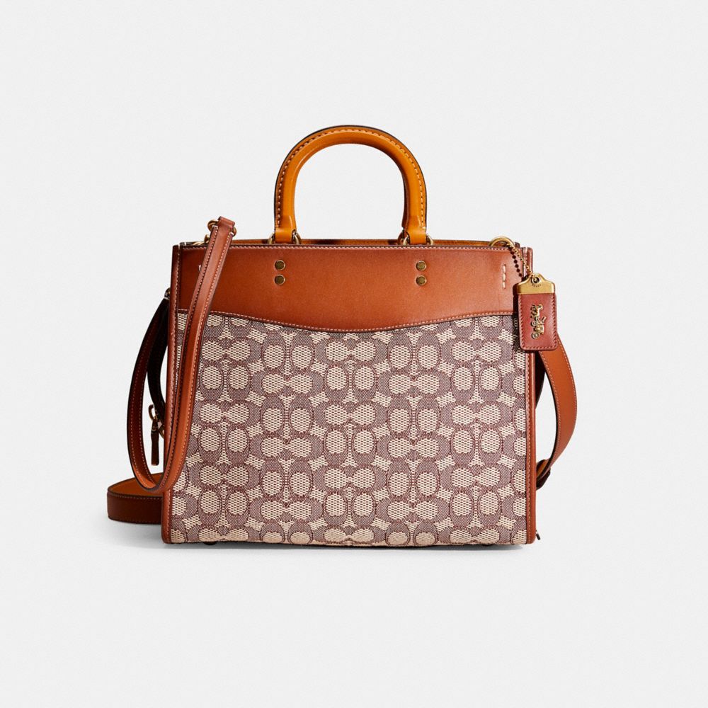 Restored Rogue In Signature Textile Jacquard | COACH®