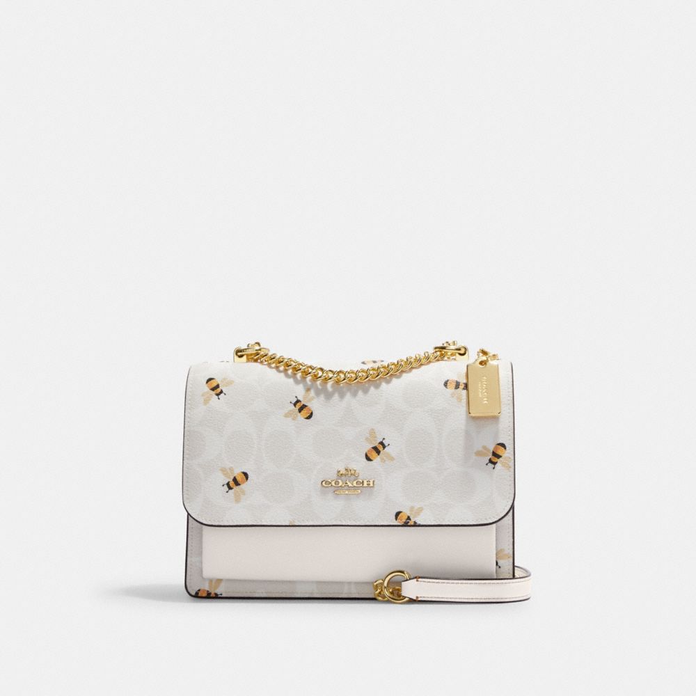 Coach Outlet Klare Crossbody In Signature Canvas With Bee Print In ...