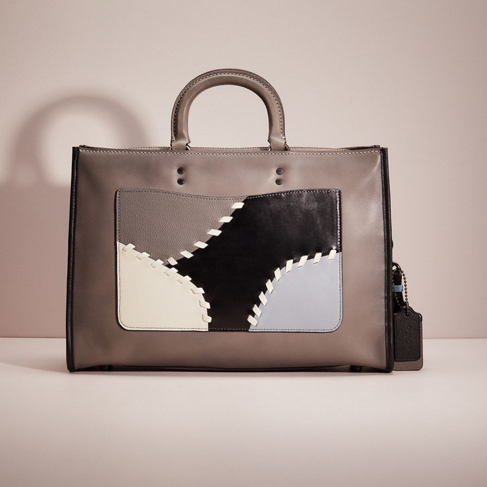 Coach Upcrafted Rogue Brief In Black Copper/heather Grey | ModeSens