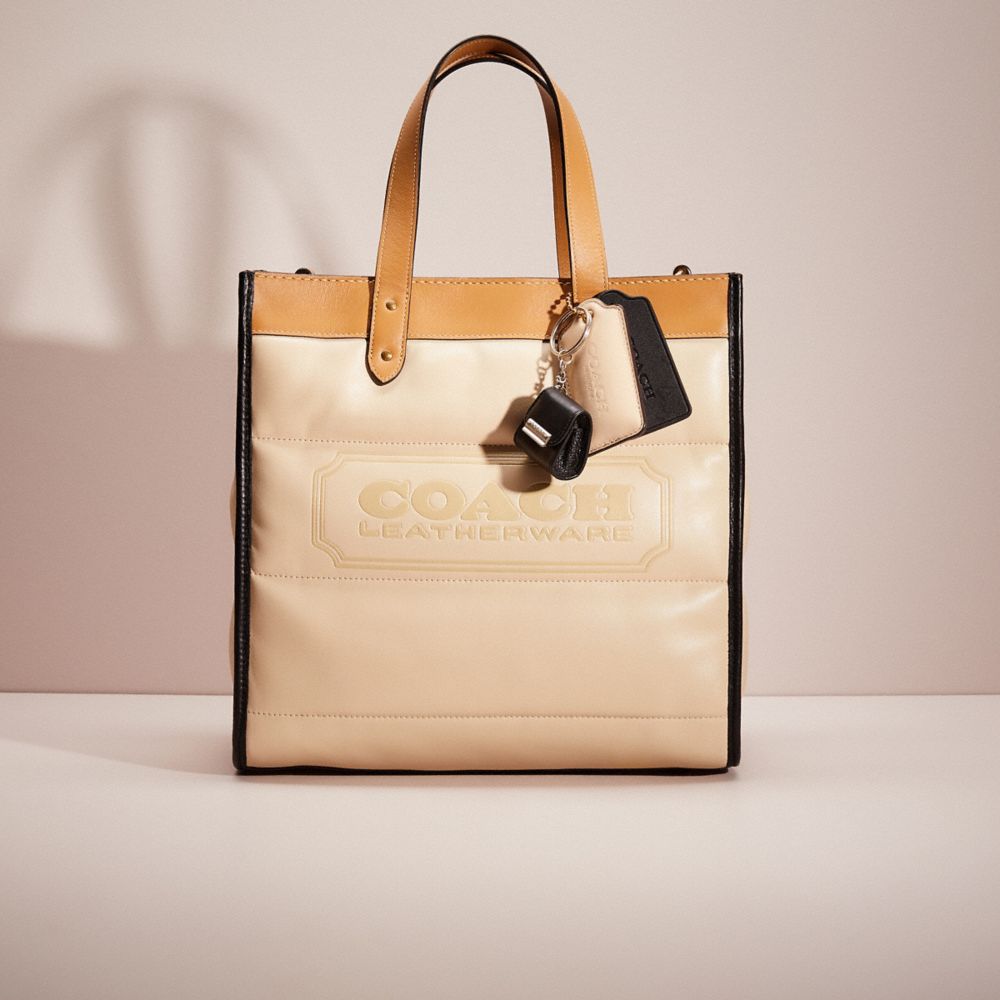 Upcrafted Field Tote With Colorblock Quilting And Coach Badge | COACH®