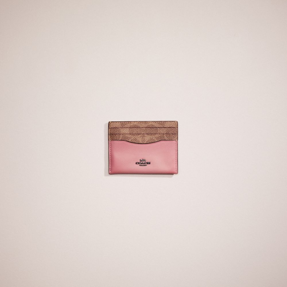 Restored Card Case In Colorblock Signature Canvas | COACH®