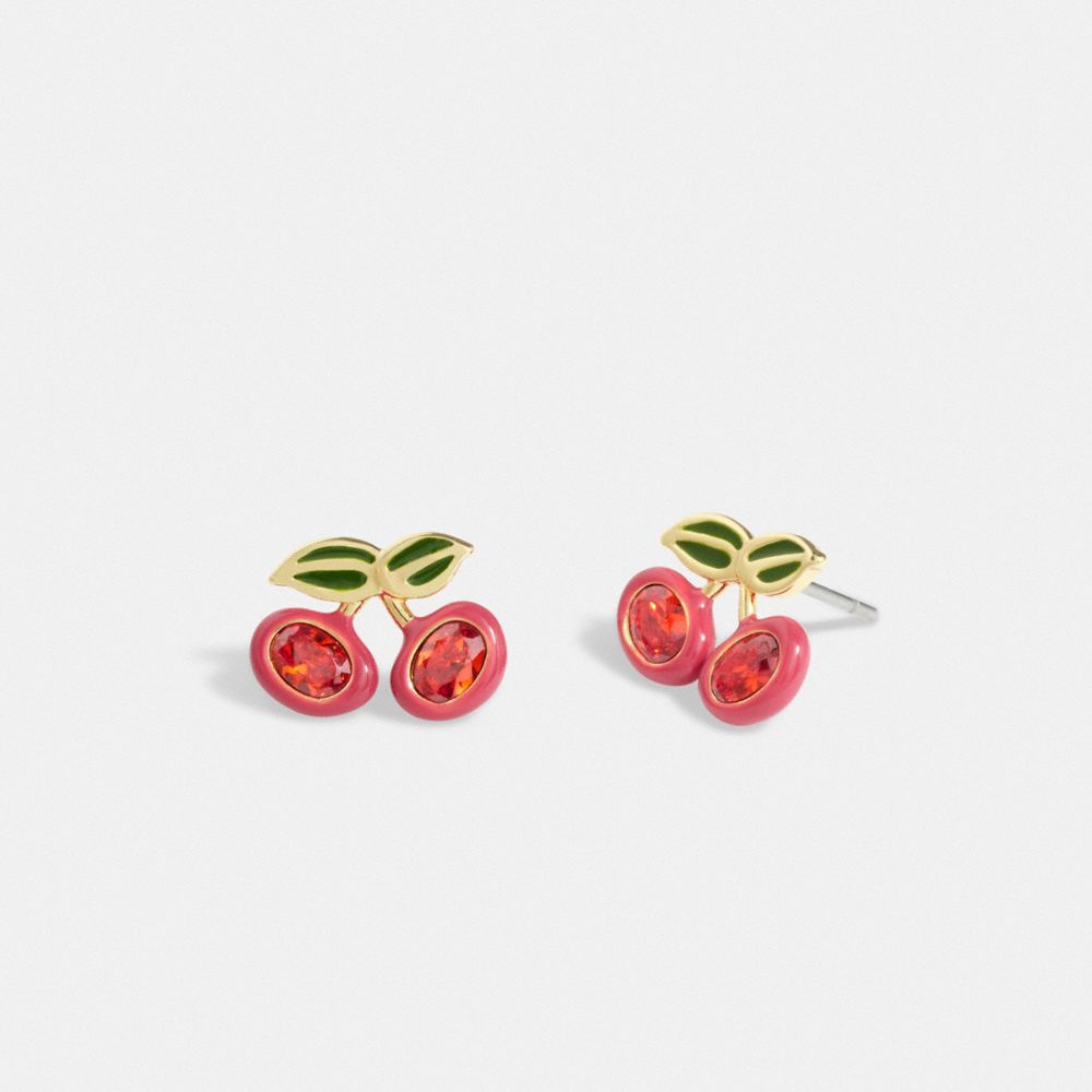 COACH®: Cherry Stud Earrings