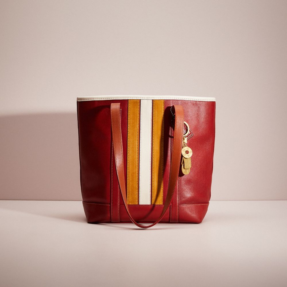 Upcrafted Vintage Small Leather Book Tote | COACH®