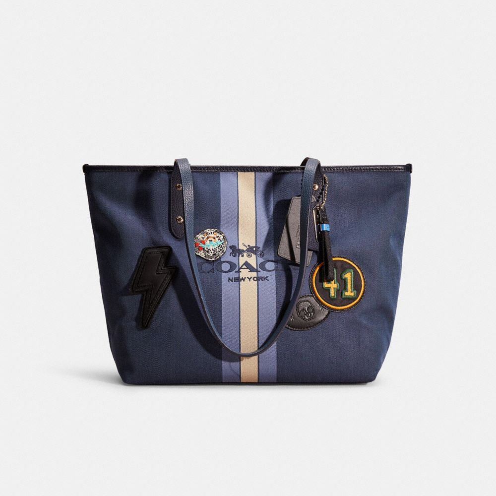 Upcrafted City Zip Tote With Horse And Carriage | COACH®