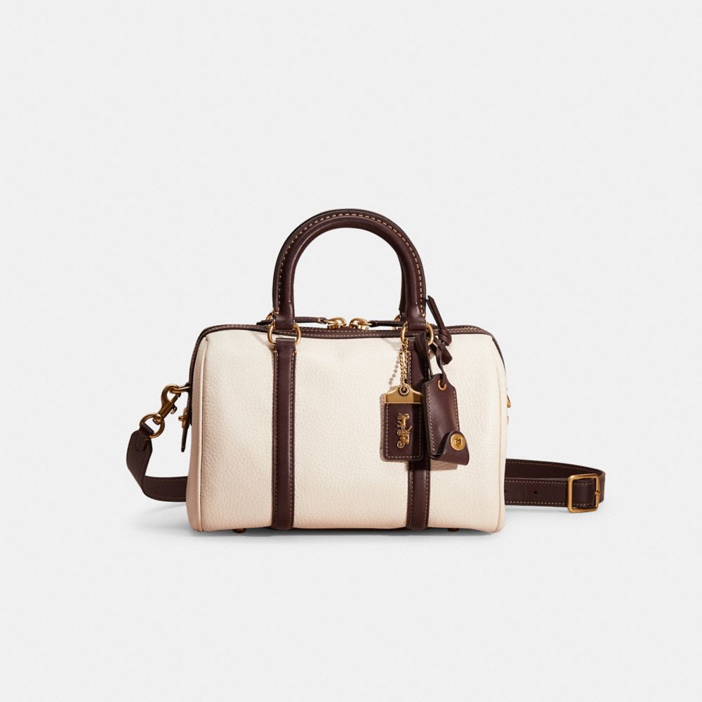 Restored Ruby Satchel 25 In Colorblock | COACH®