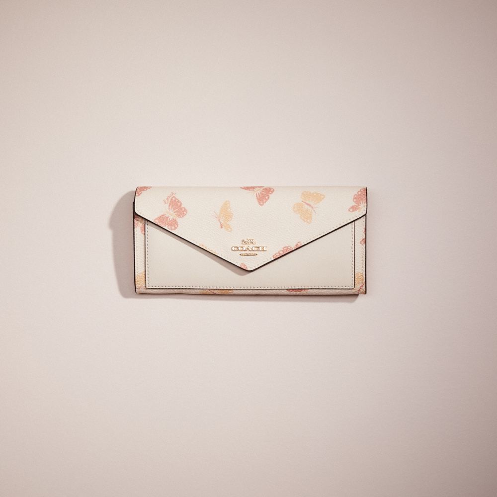 Restored Soft Wallet With Butterfly Print | COACH®