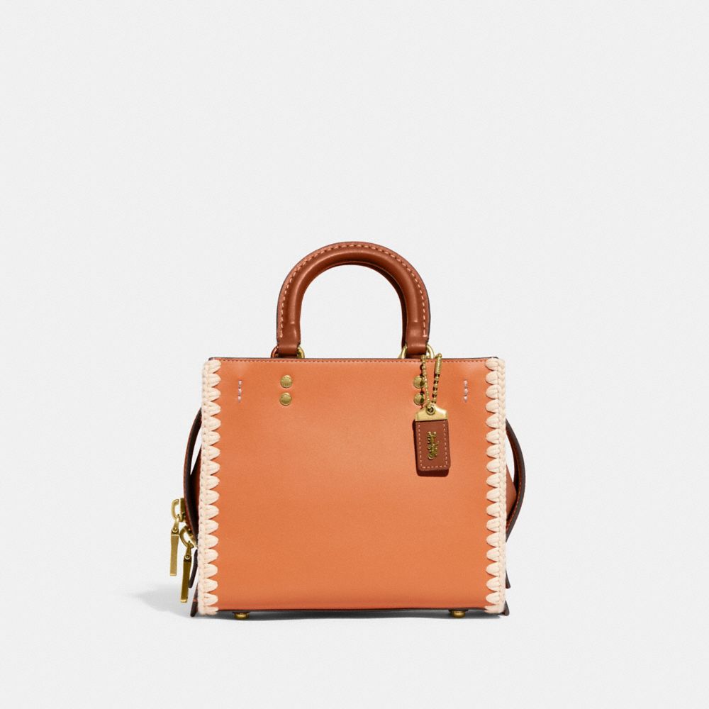 Coach Rogue 20 With Crochet In Brass/faded Orange | ModeSens