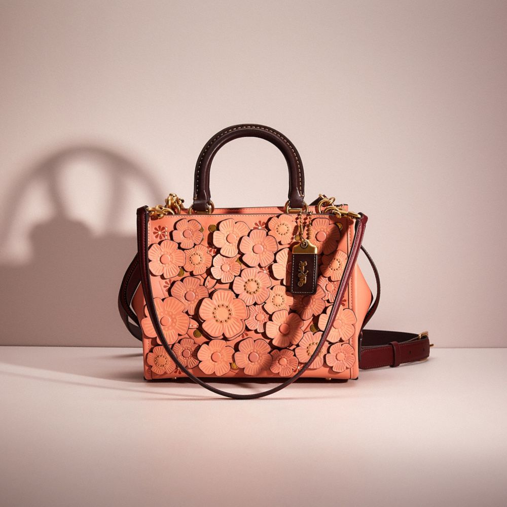 Restored Rogue 25 In Colorblock With Tea Rose | COACH®