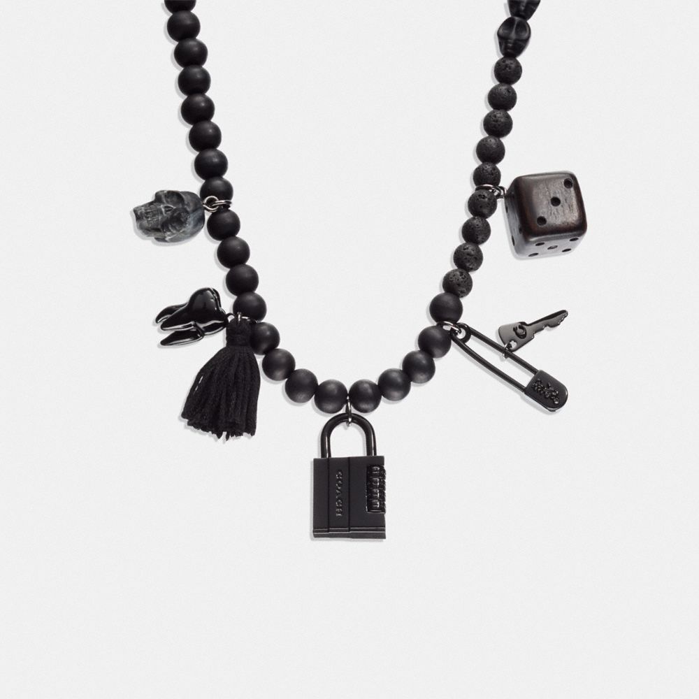 COACH® | Lock Charm Necklace