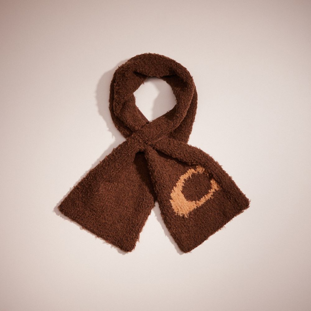 Restored Sherpa Knit Scarf | COACH®