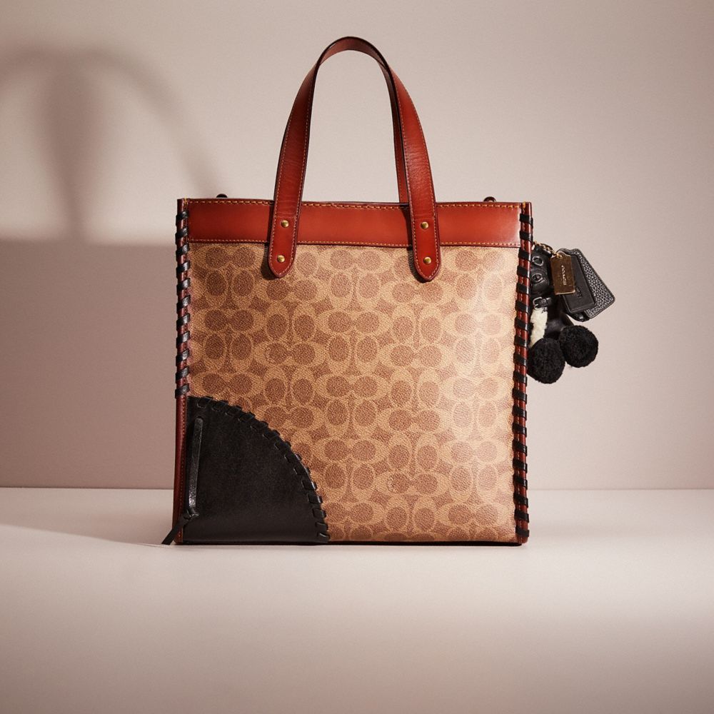 Upcrafted Field Tote In Signature Canvas With Horse And Carriage Print ...