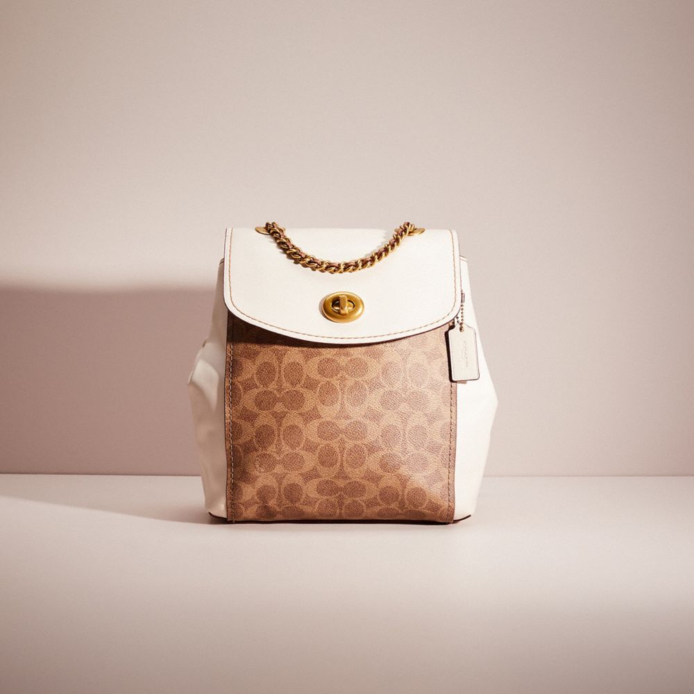 Restored Parker Convertible Backpack In Signature Canvas | COACH®