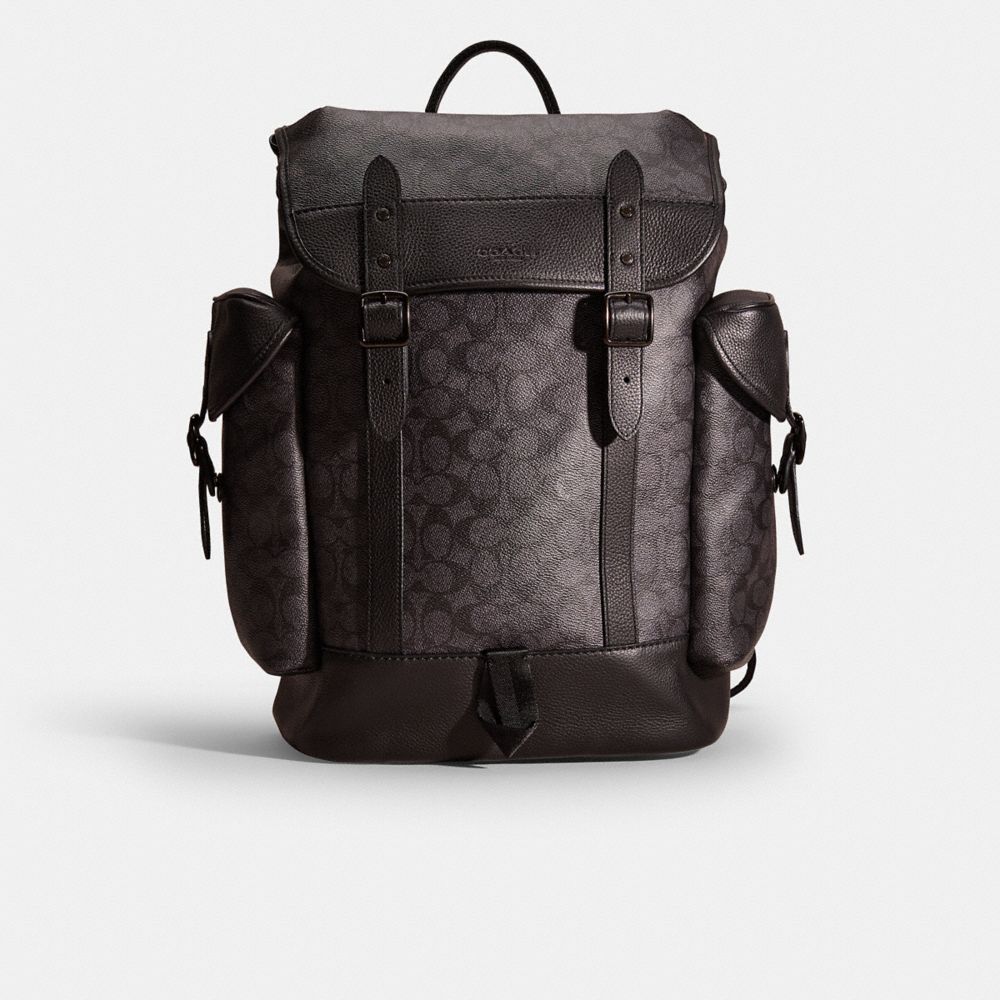 Restored Hitch Backpack In Signature Canvas | COACH®