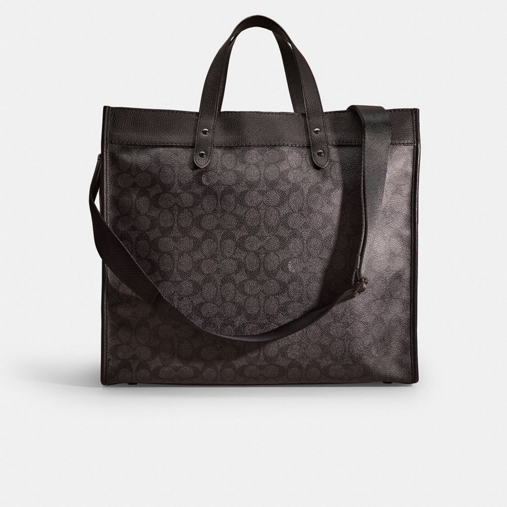 Restored Field Tote 40 In Signature Canvas | COACH®