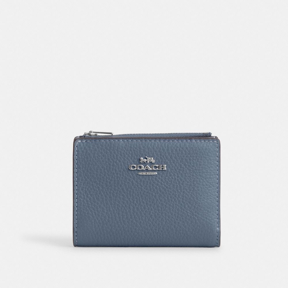 Coach Outlet Bifold Wallet In Blue | ModeSens