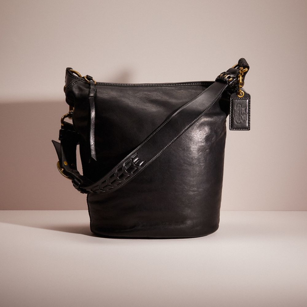 Coach Restored Bleecker Large Duffle In Brass/coal | ModeSens