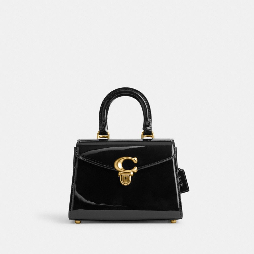 Coach Sammy Top Handle 21 In Black | ModeSens