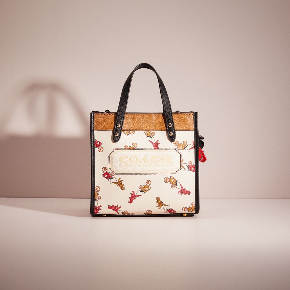 Upcrafted Field Tote 22 In Colorblock With Coach Badge | COACH®