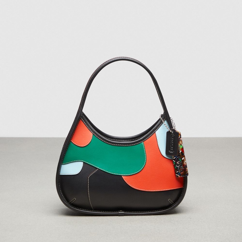 Ergo Bag In Wavy Patchwork Upcrafted Leather | Coachtopia
