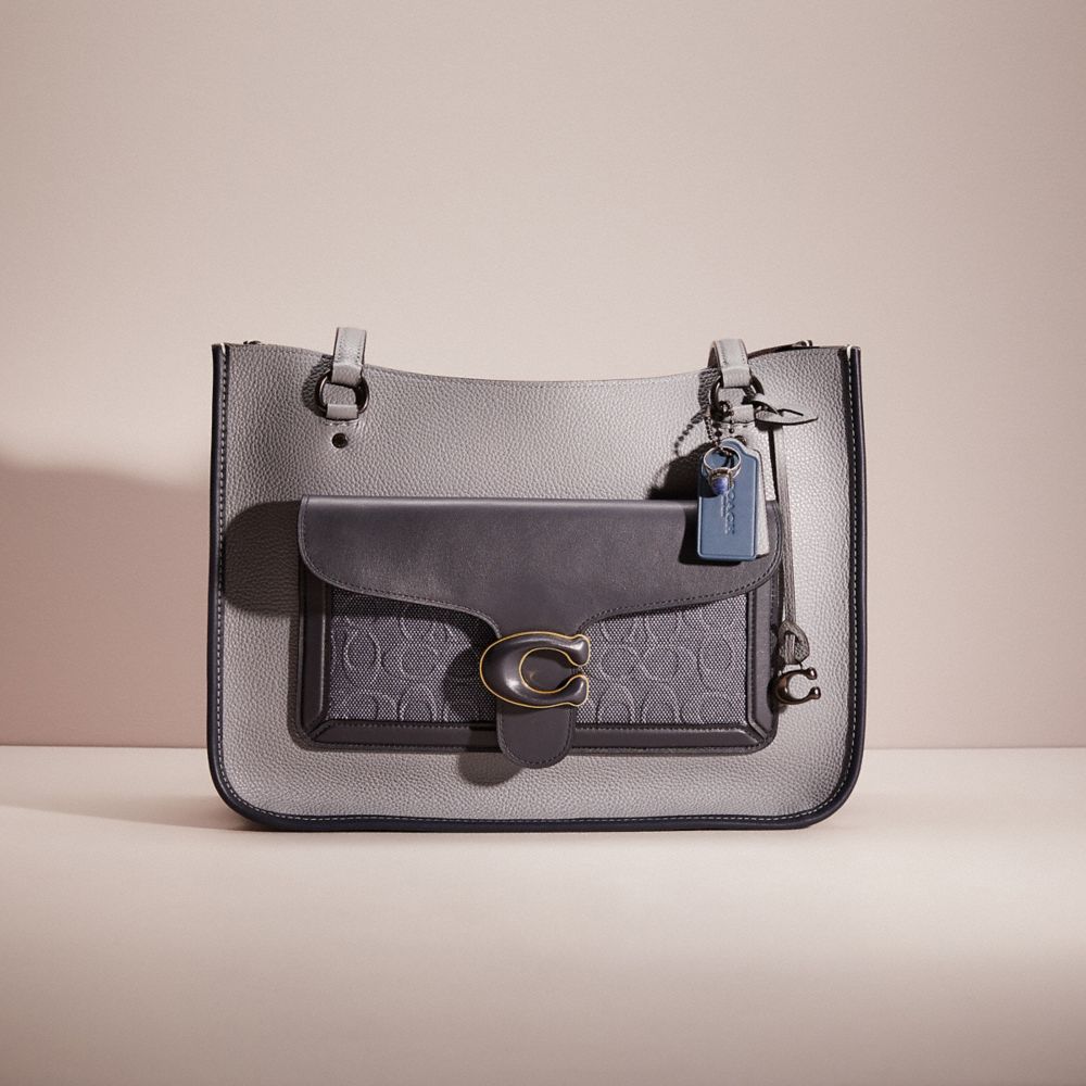 Coach Upcrafted Tyler Carryall In Pewter/granite | ModeSens