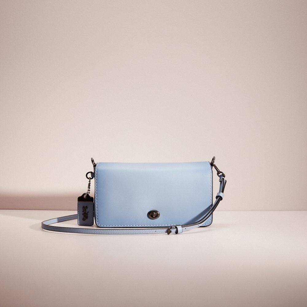 Coach Restored Dinky In Pewter/cornflower | ModeSens