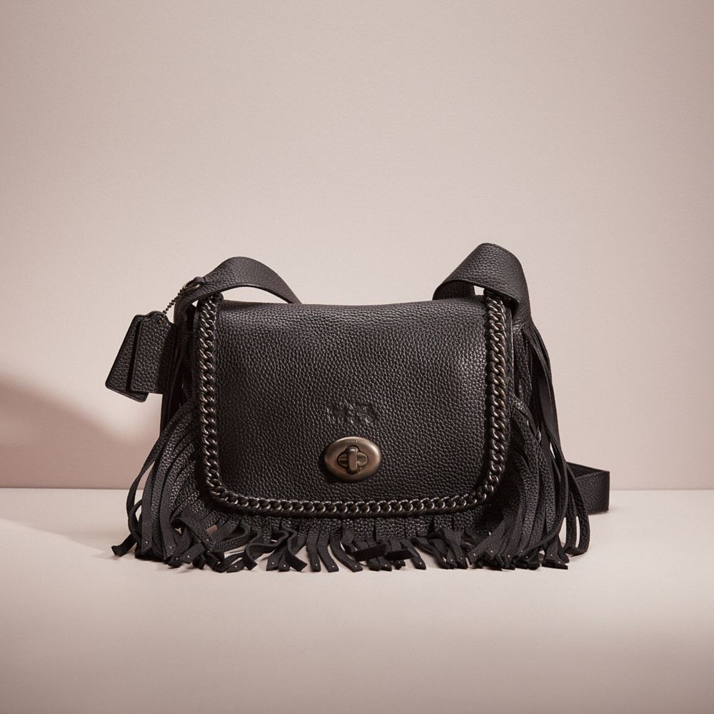 Restored Small Dakotah Fringe Flap Crossbody | COACH®