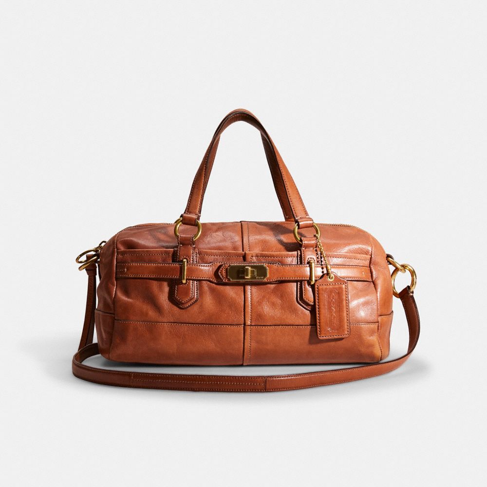 Coach Restored Reese Satchel In Brass/walnut | ModeSens