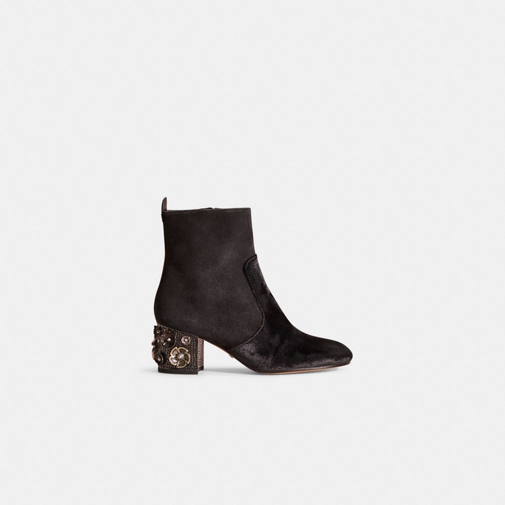 Coach Restored Juliet Ankle Bootie In Black | ModeSens