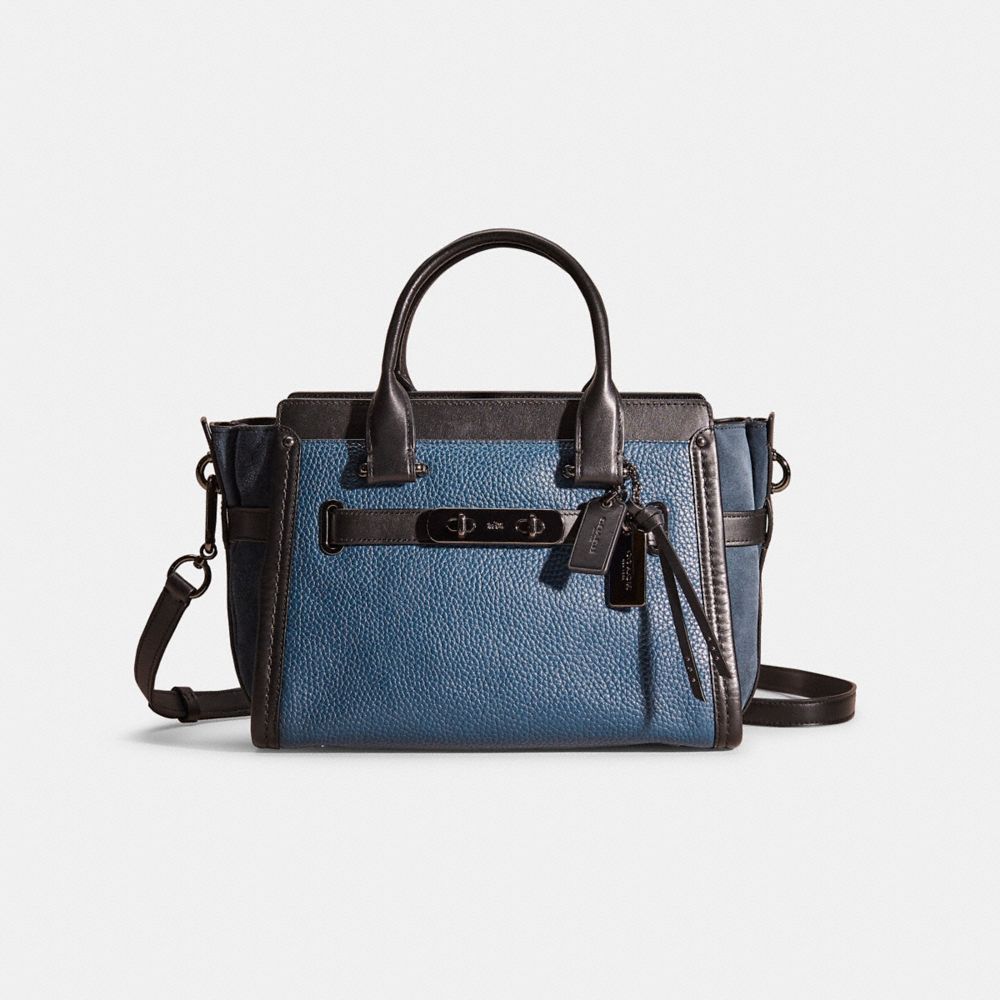 Coach Restored Swagger 27 In Gunmetal/mineral Black | ModeSens