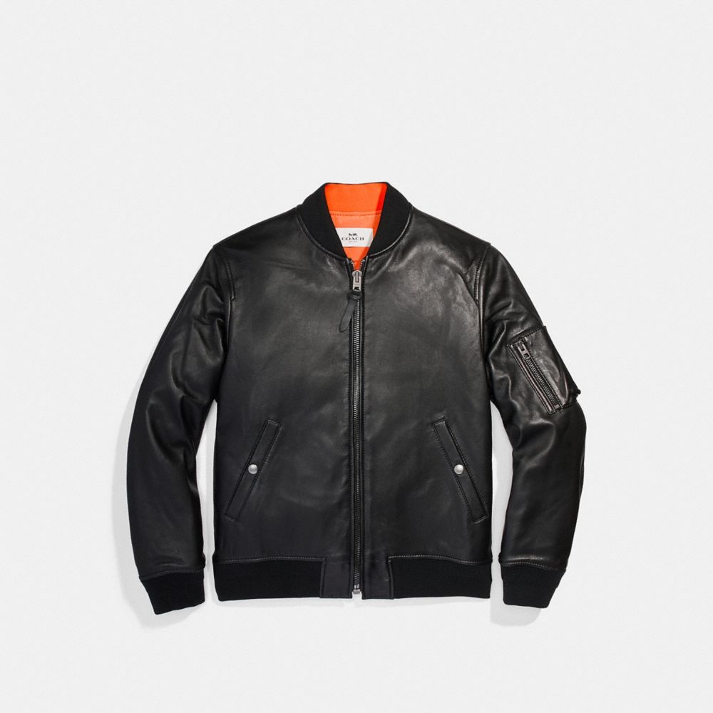 Coach Outlet Leather Jacket