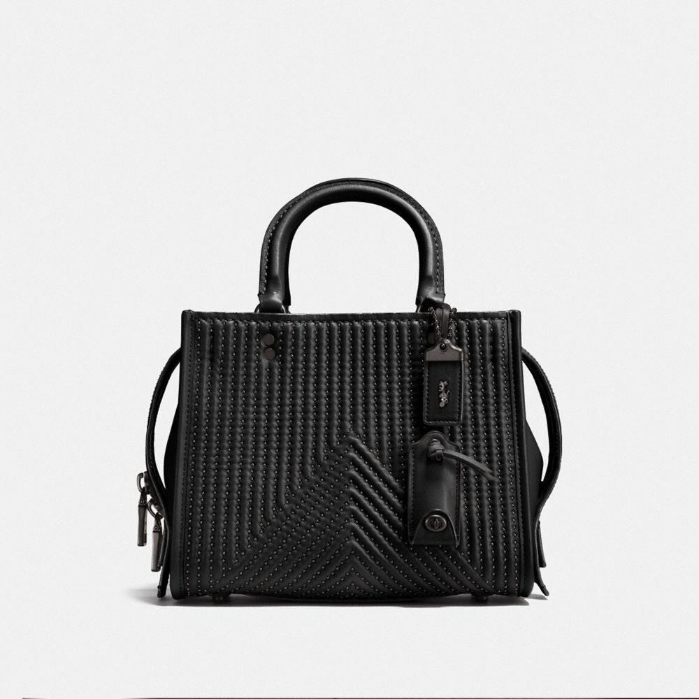 COACH® Outlet | Rogue 25 With Quilting And Rivets