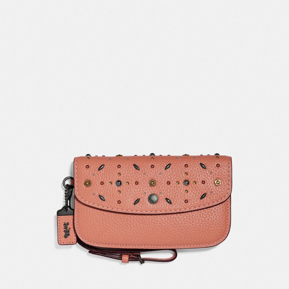 COACH® Outlet | Clutch With Prairie Rivets