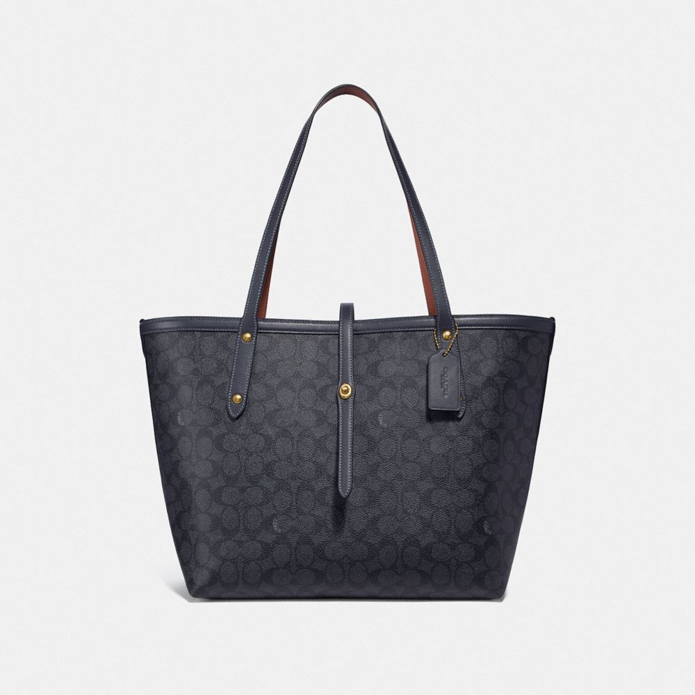 COACH® Outlet | Market Tote In Signature Canvas