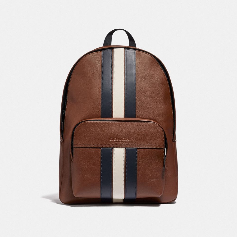 COACH® Outlet | Houston Backpack With Varsity Stripe