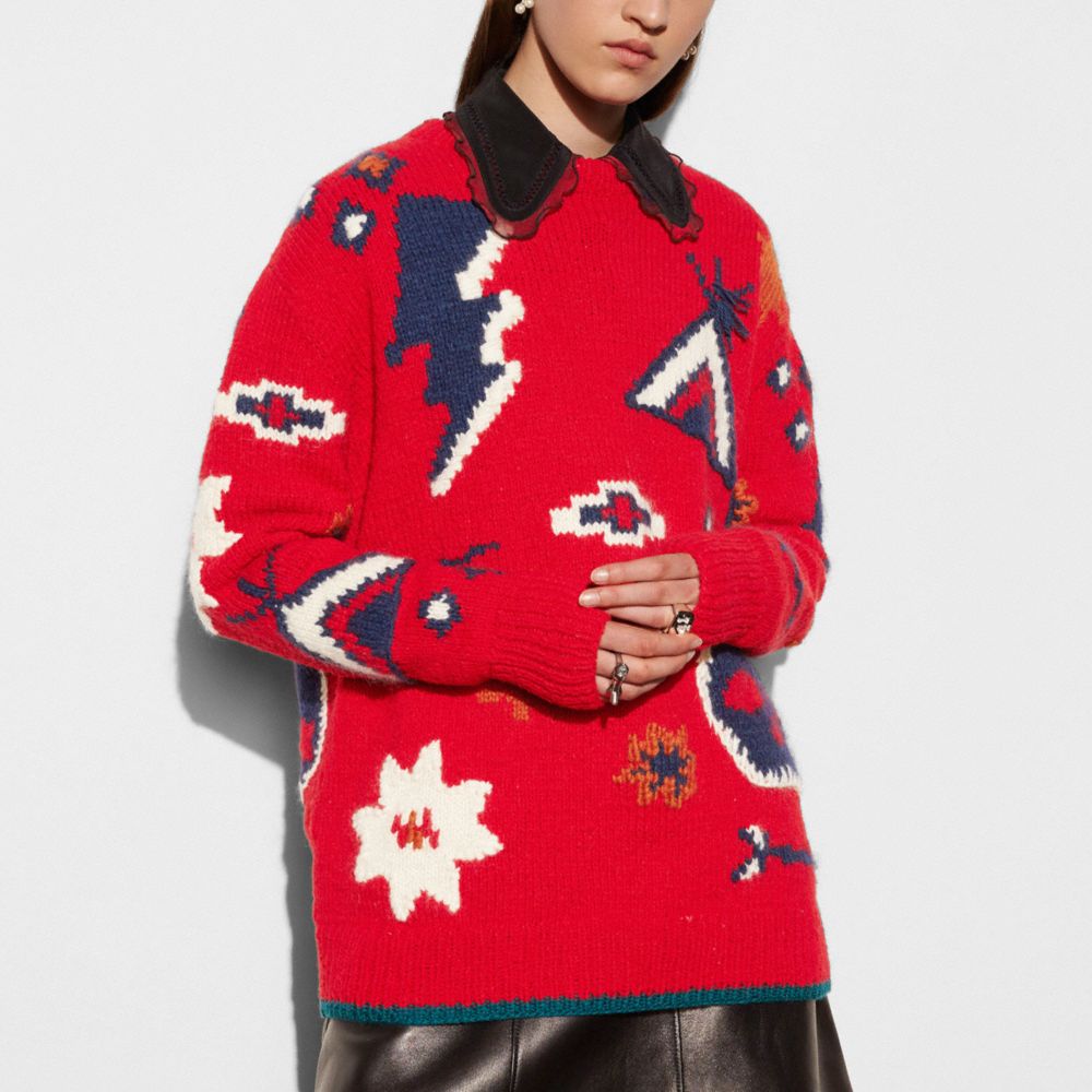 Motif Crewneck Sweater | COACH®