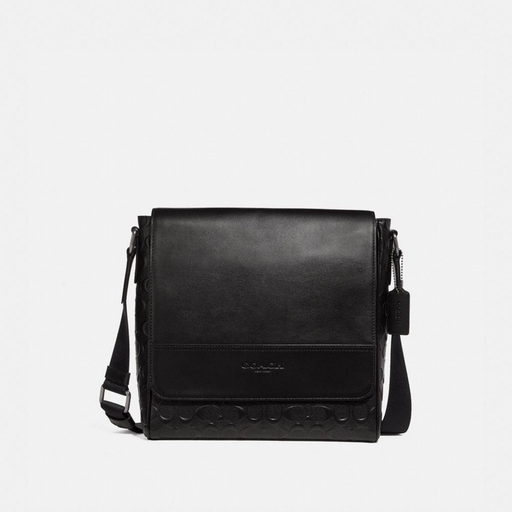 COACH® Outlet | Houston Map Bag In Signature Leather