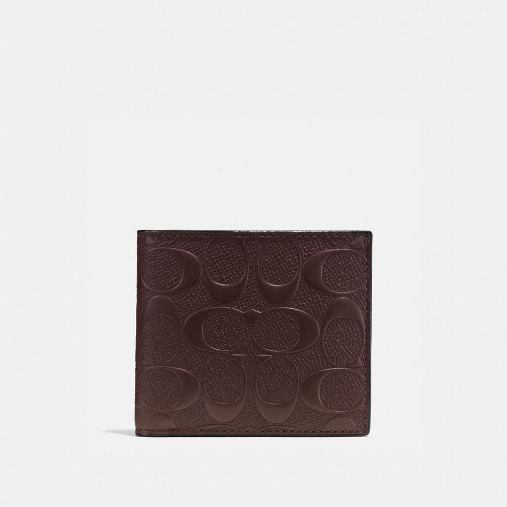 COACH® Outlet | Coin Wallet In Signature Leather