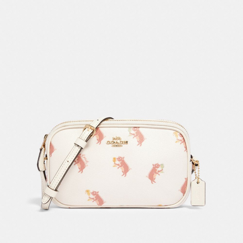 COACH® Outlet | Crossbody Pouch With Party Pig Print
