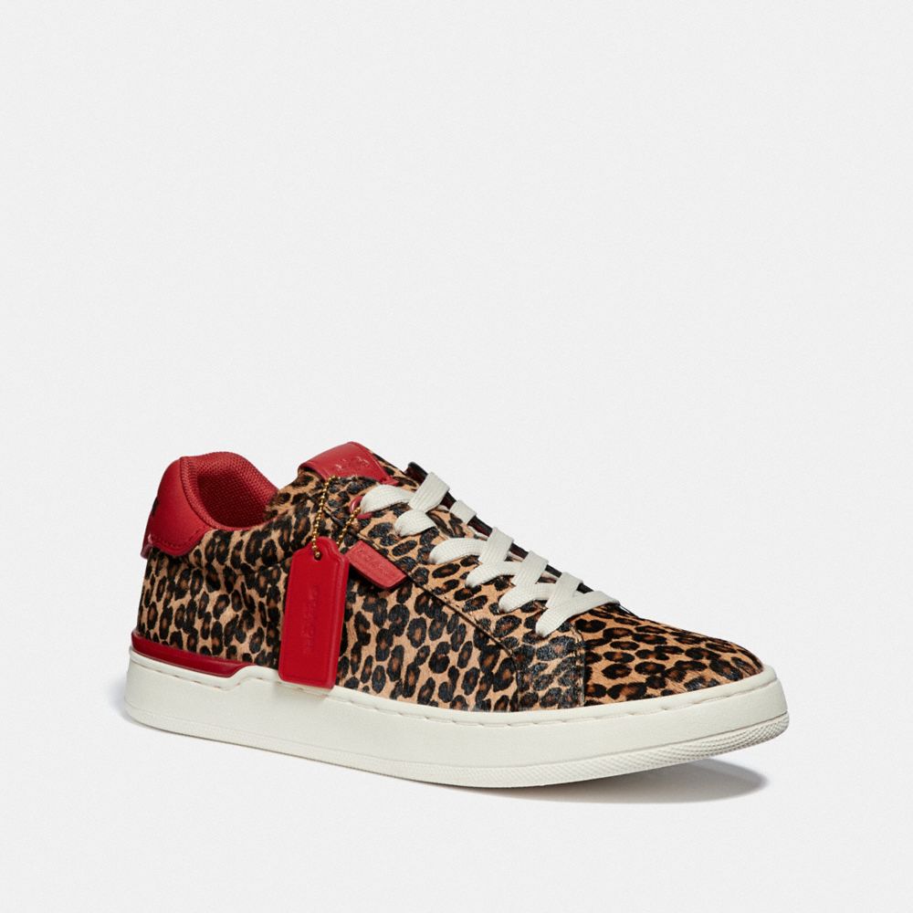 Coach Women's Lowline Luxe Low Top Sneaker In Natural/jasper | ModeSens