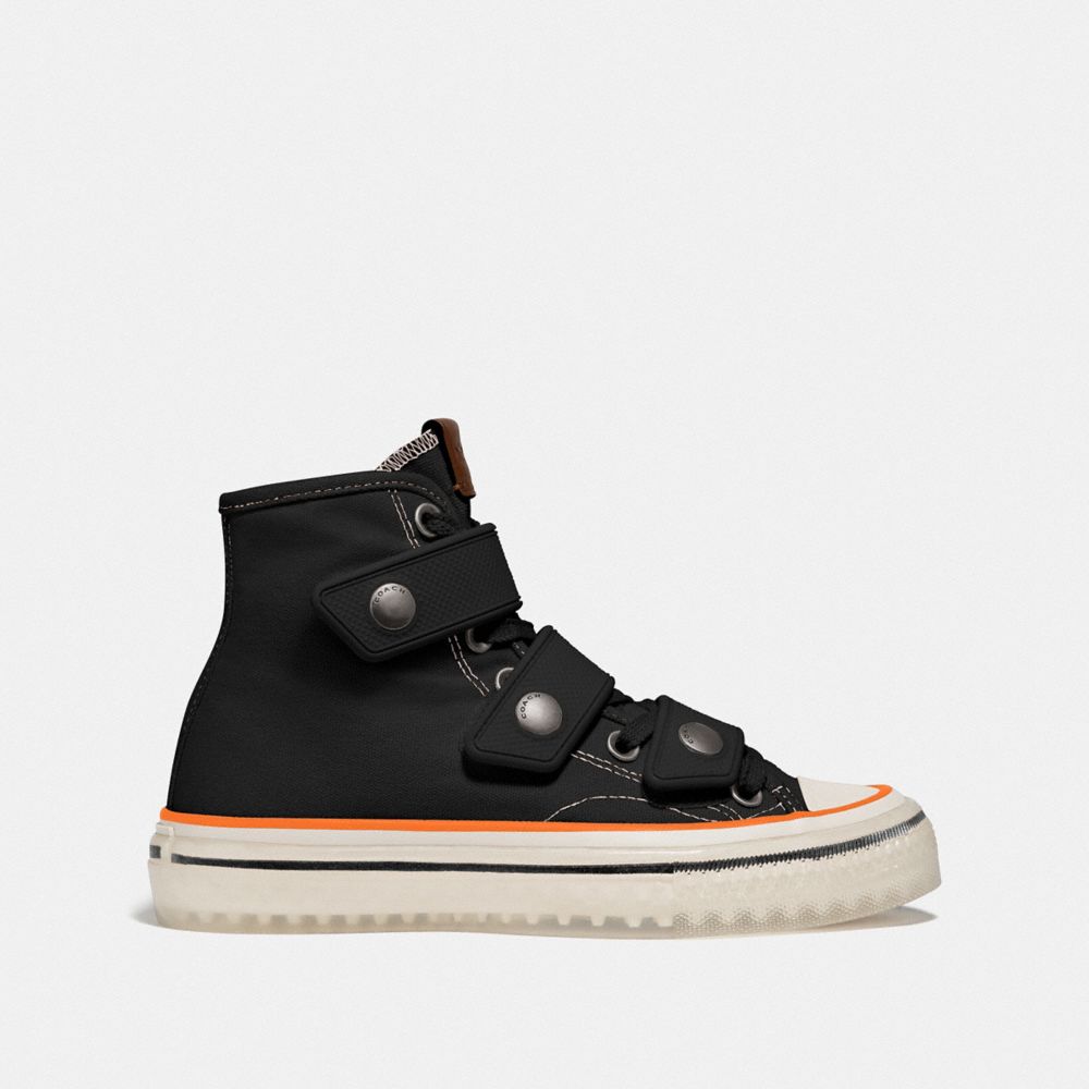 COACH® | High Top Button Up Sneaker