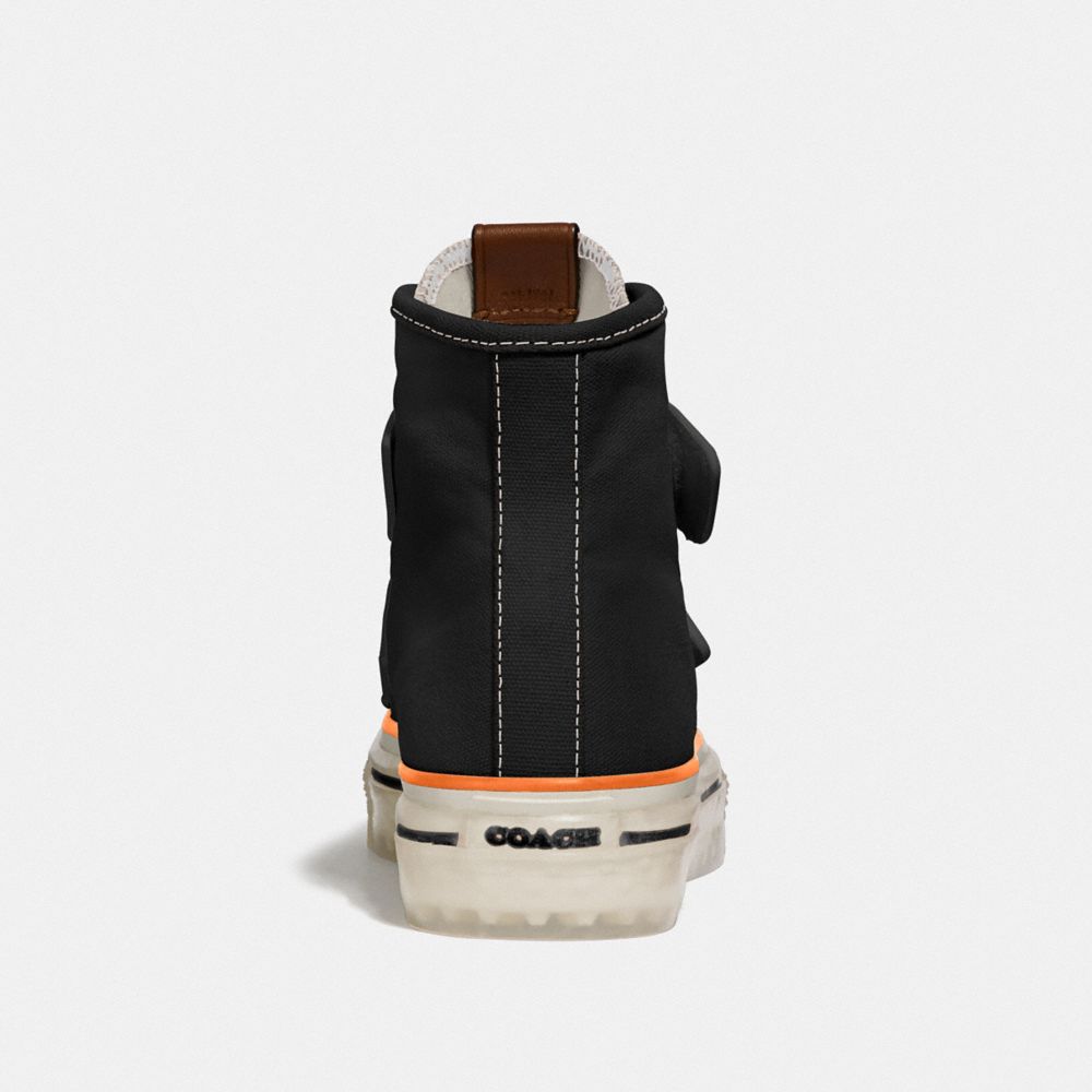 COACH® | High Top Button Up Sneaker
