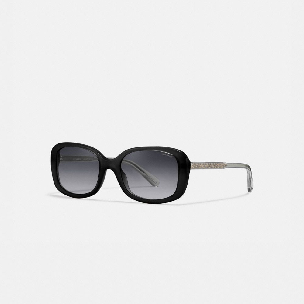 COACH® | Signature Rectangle Sunglasses