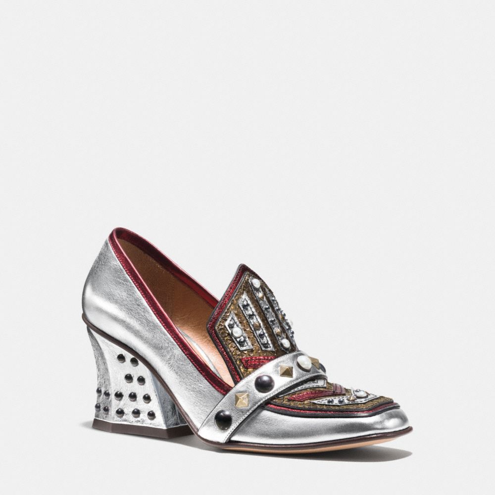 High Vamp Loafer With Shield | COACH®