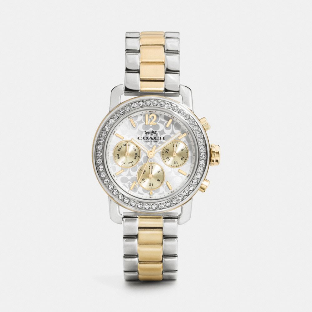 Legacy Sport Multifunction Two Tone Bracelet Watch | COACH®